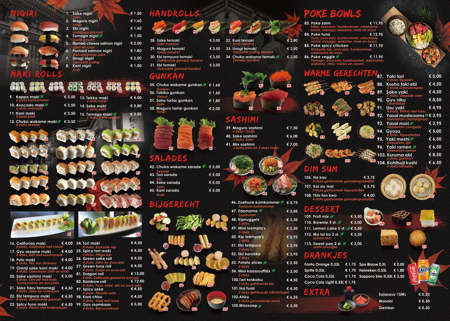 Yosshi – Restaurant Delft – All You Can Eat – Sushi – Teppanyaki – Dim ...
